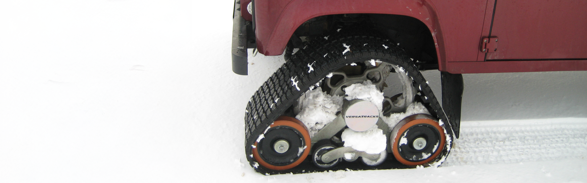 Versatile Solution for driving over difficult terrain - Versatracks